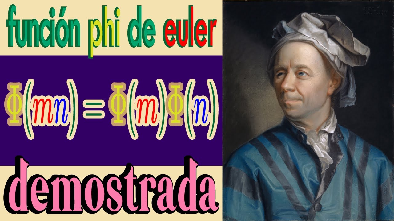phi de Euler: phi(mn) = phi(m) phi(n) - YouTube