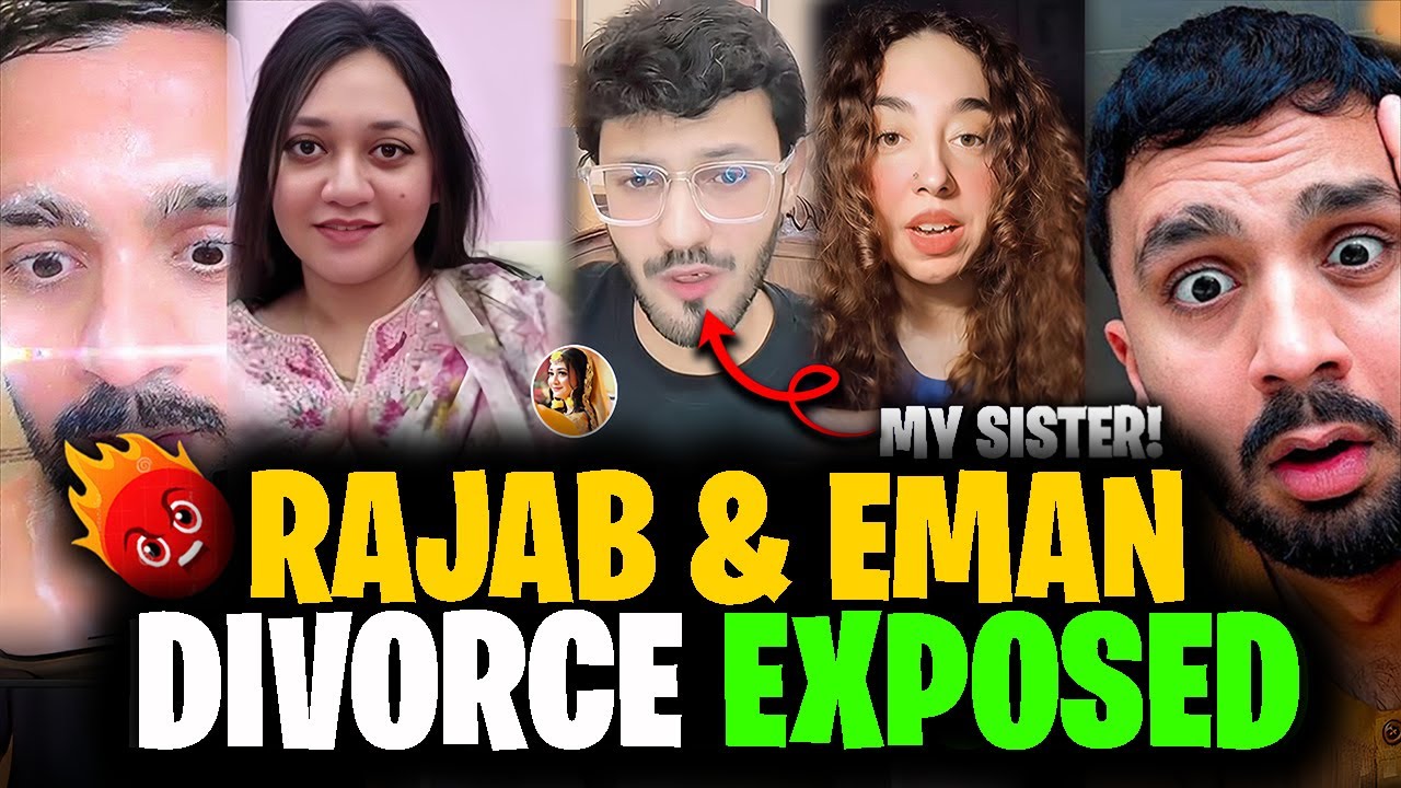 Rajab And Eman | Rajab Family Leak Video | Rajab Family Exposed | Rajab Ne Eman ko Divorce ...
