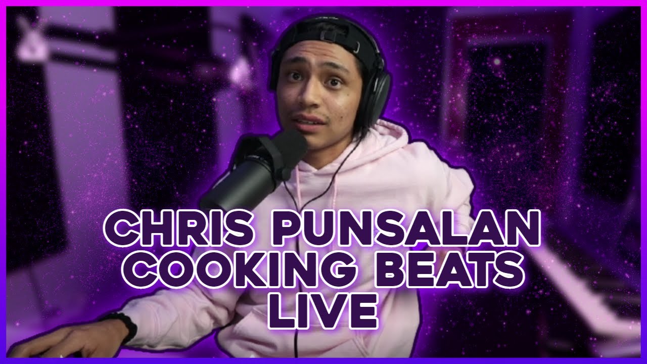 Chris Punsalan Breaking Down Samples & Making Beats 🔥 (LIVE - 12/30) - YouTube