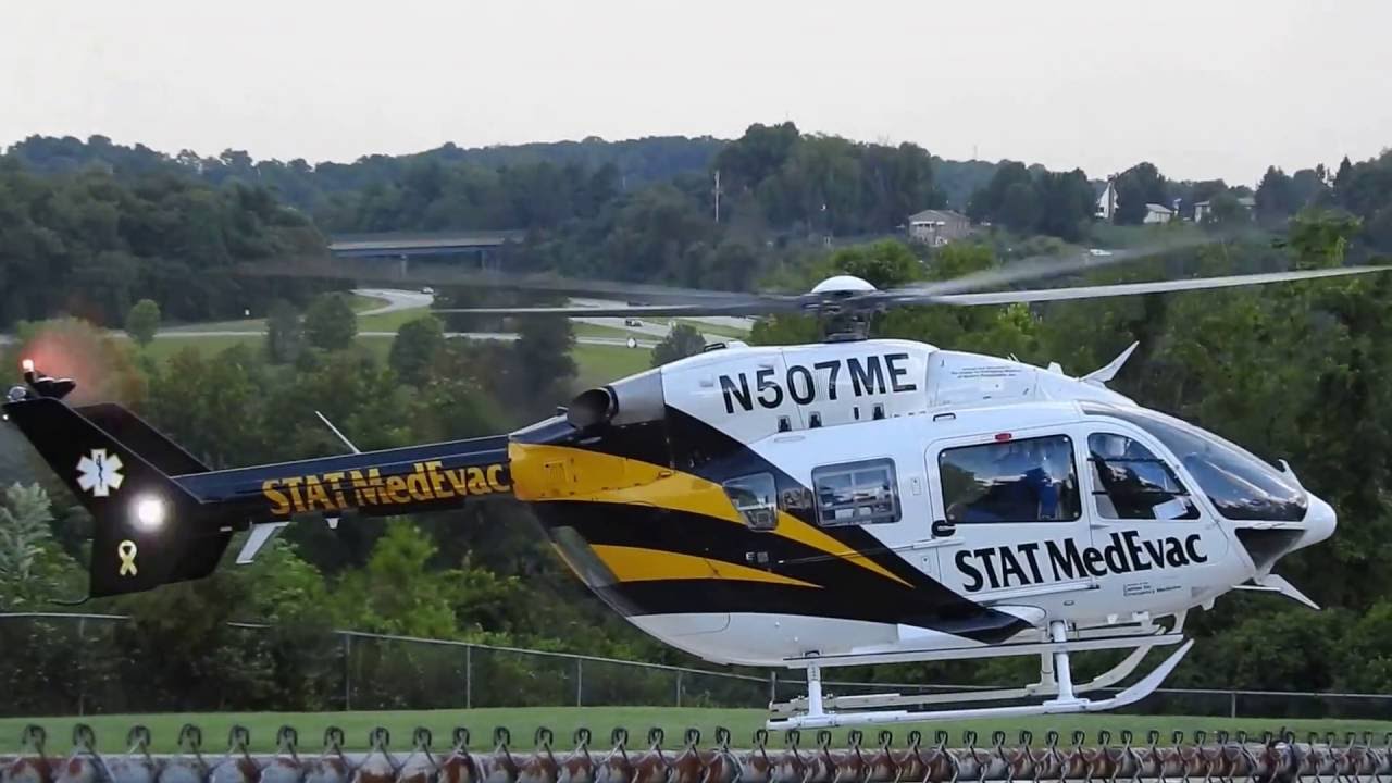 N507ME - STAT MedEvac 4 Landing - YouTube
