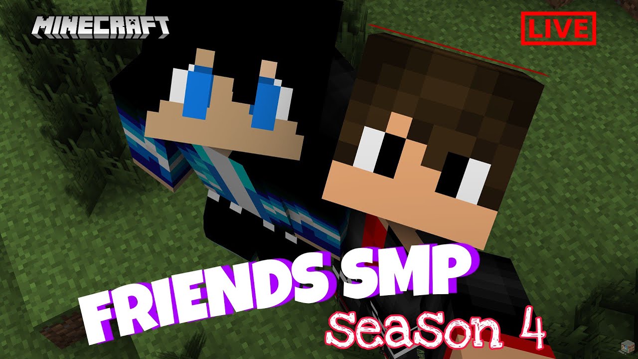 FRIENDS SMP SEASON 4 IS HERE 😁😊😃 Minecraft Live 😀 Mr.Buddy2.0 - YouTube