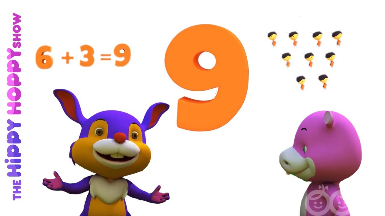 Number Nine | Original Number and Counting Songs for Children | Hippy ...