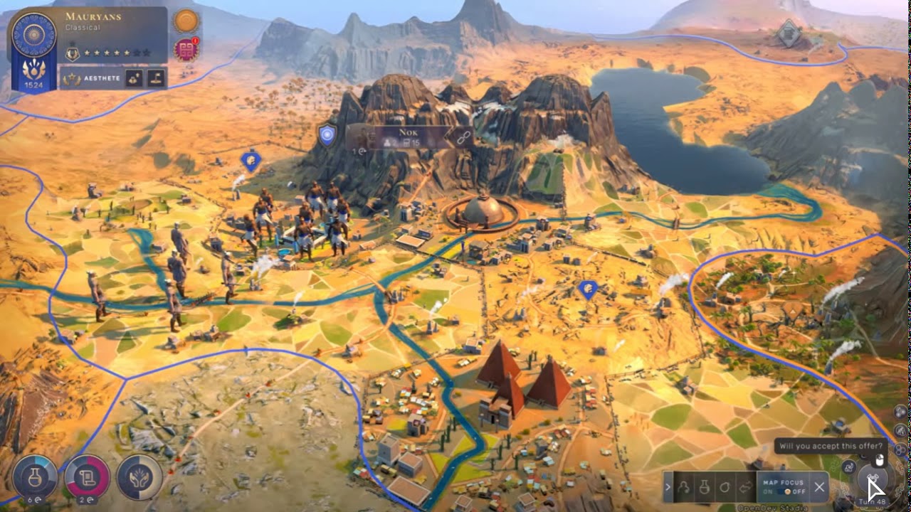 HUMANKIND on STADIA Walkthrough Gameplay Part 2 - YouTube