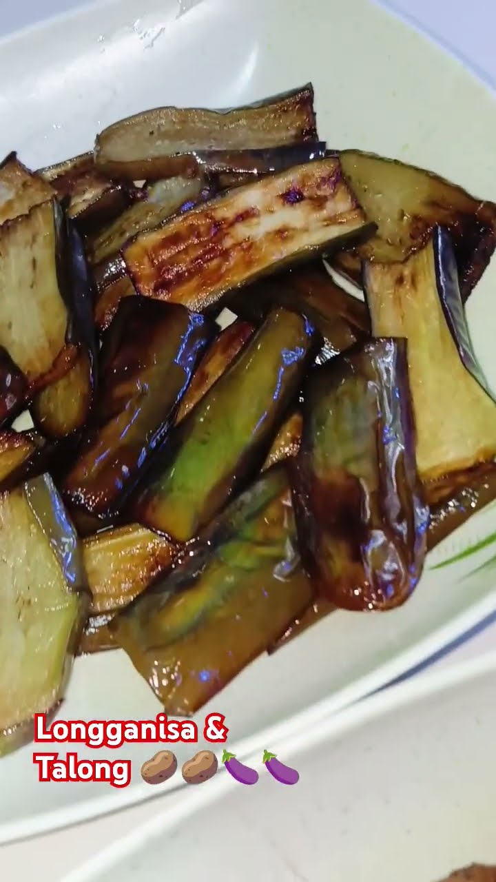 Longganisa & Talong 🥔🥔🍆🍆 - YouTube