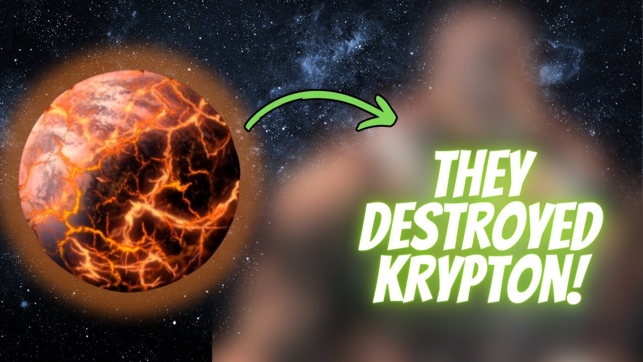 Iconic DC Villain Destroyed Krypton!!! My Adventures With Superman ...