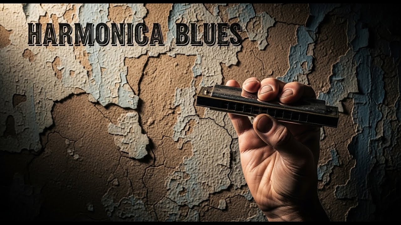 Vintage Blues Harmonica – Porch Lights and Quiet Shadows - YouTube