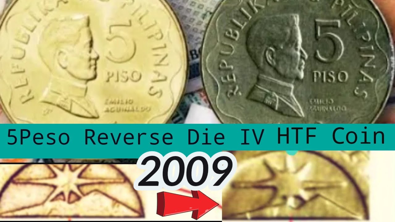 (HTF BSP COIN) 5 Peso BSP 2009 Reverse Die IV | Alamin baka meron kayo ...