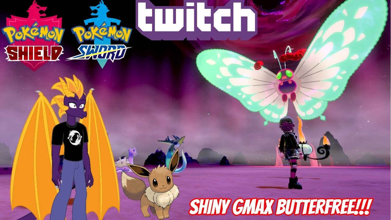 Shiny Gmax Butterfree Raid On Pokémon Sword And Shield - YouTube