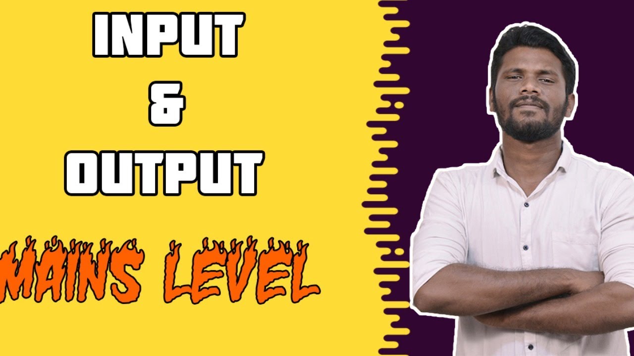 INPUT OUTPUT - MAINS LEVEL ( TABLE , BOX ,SYMBOL,MIXED ) | FOR ALL ...