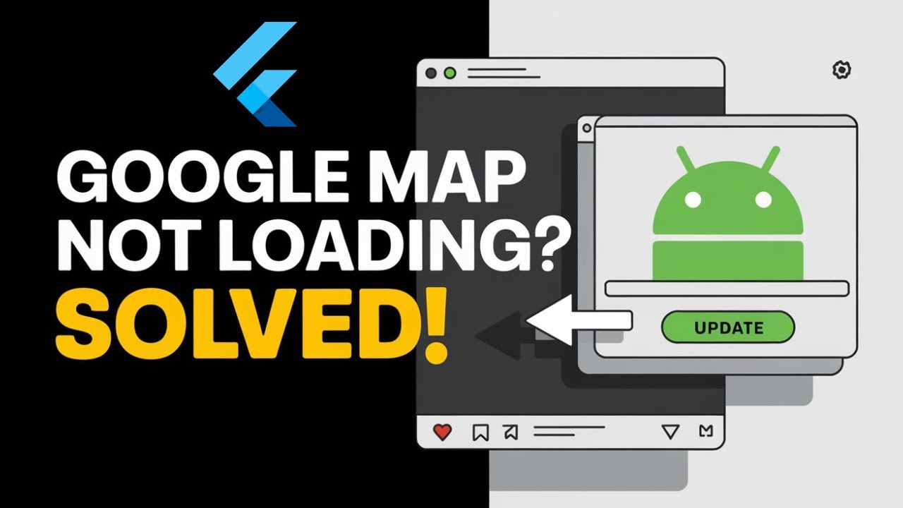Fix Google Map Not Loading in Flutter Emulator | Quick & Easy Solution ...