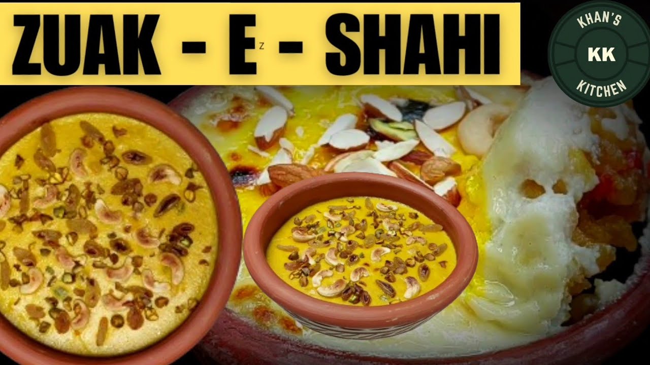 ZAUK E SHAHI ️लखनऊ का यह मीठा जरूर ट्राई करें। ज़ौक ए शाही / khan's ...