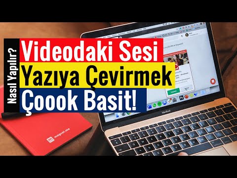 Videodaki Sesi Yazıya Çevirmek | Çoook Basit!