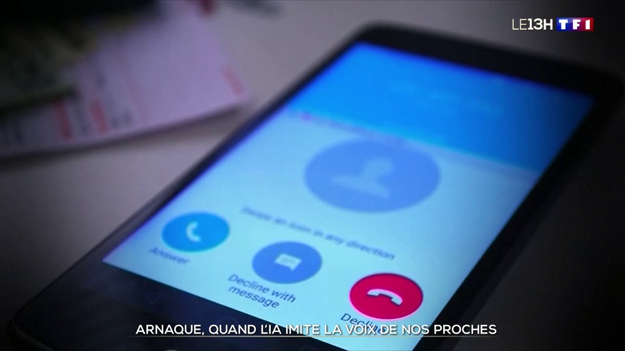 Arnaque : quand l'IA imite la voix de nos proches - 26-09-2024 - YouTube