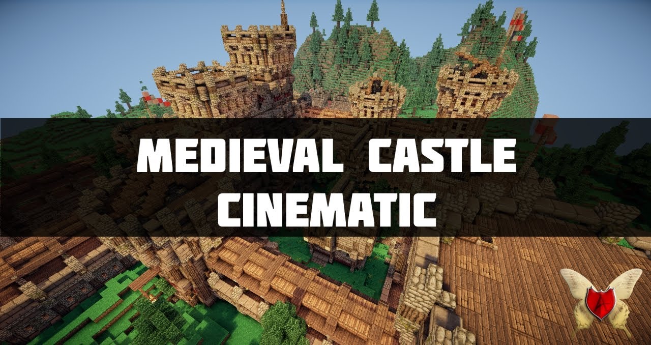(Minecraft) Medieval Castle Cinematic 100 PMC Subscribers special ...