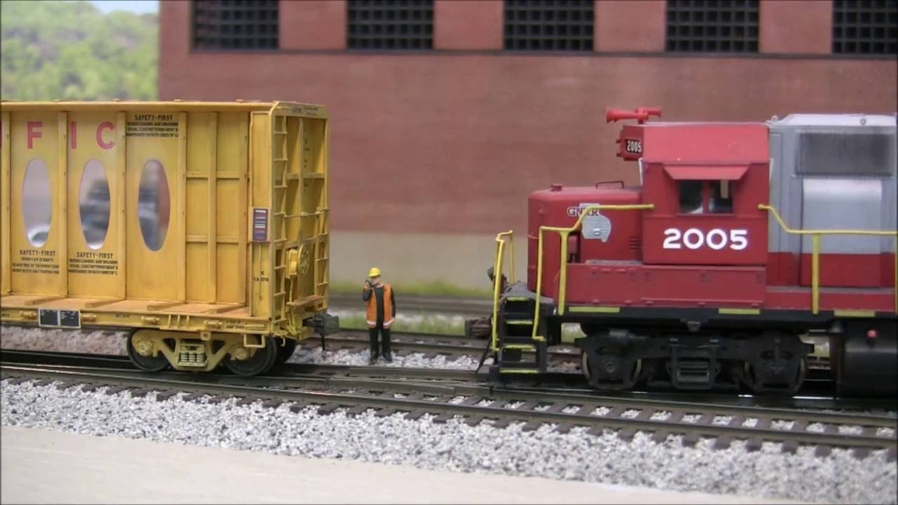 Georgia Northeastern Model RR June 2016 update - YouTube