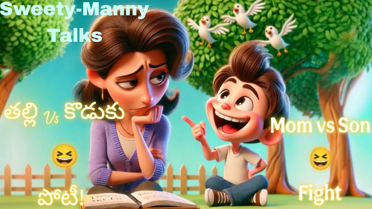 Who Wins?Mom’s Test Ends in Laughter!😆|తల్లి-కొడుకు పిచ్చి నవ్వుల పోటీ ...