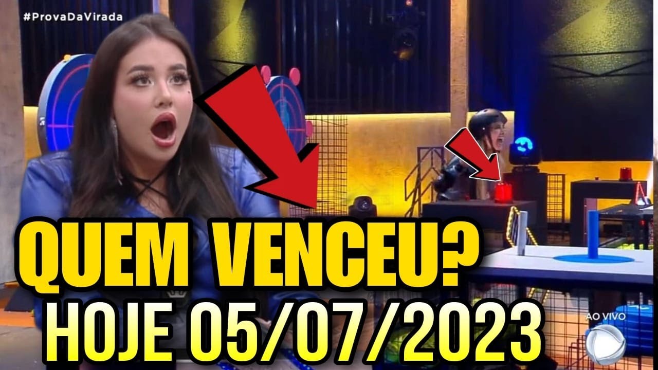 A GRANDE CONQUISTA 2023: QUEM VENCEU A PROVA DA VIRADA E QUEM ESTA NA ZONA DE RISCO HOJE 05/07 ...