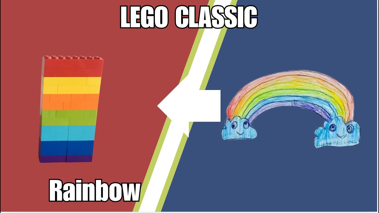 How to make a RAINBOW |Lego Classic| - YouTube