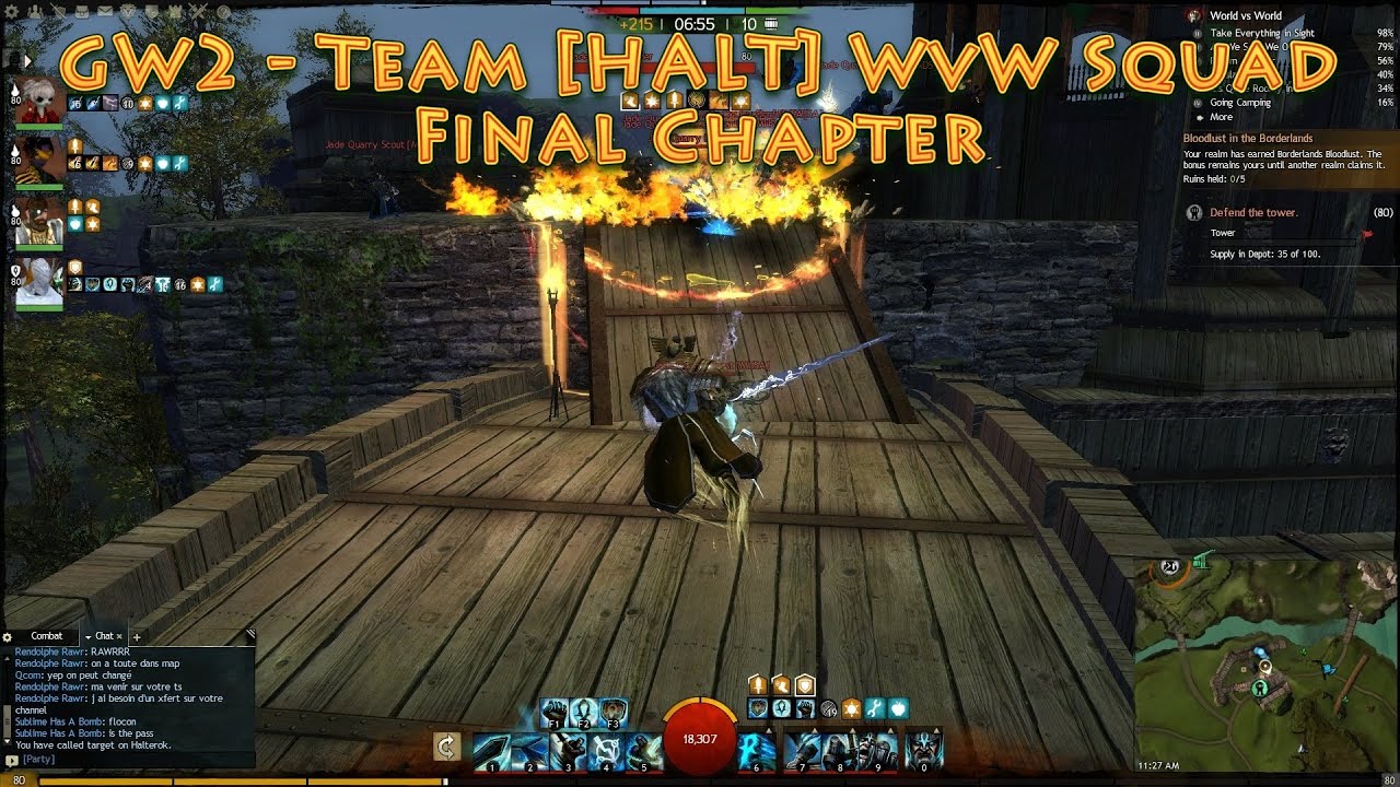 GW2 - [HALT] WvW Squad - Final Chapter - YouTube