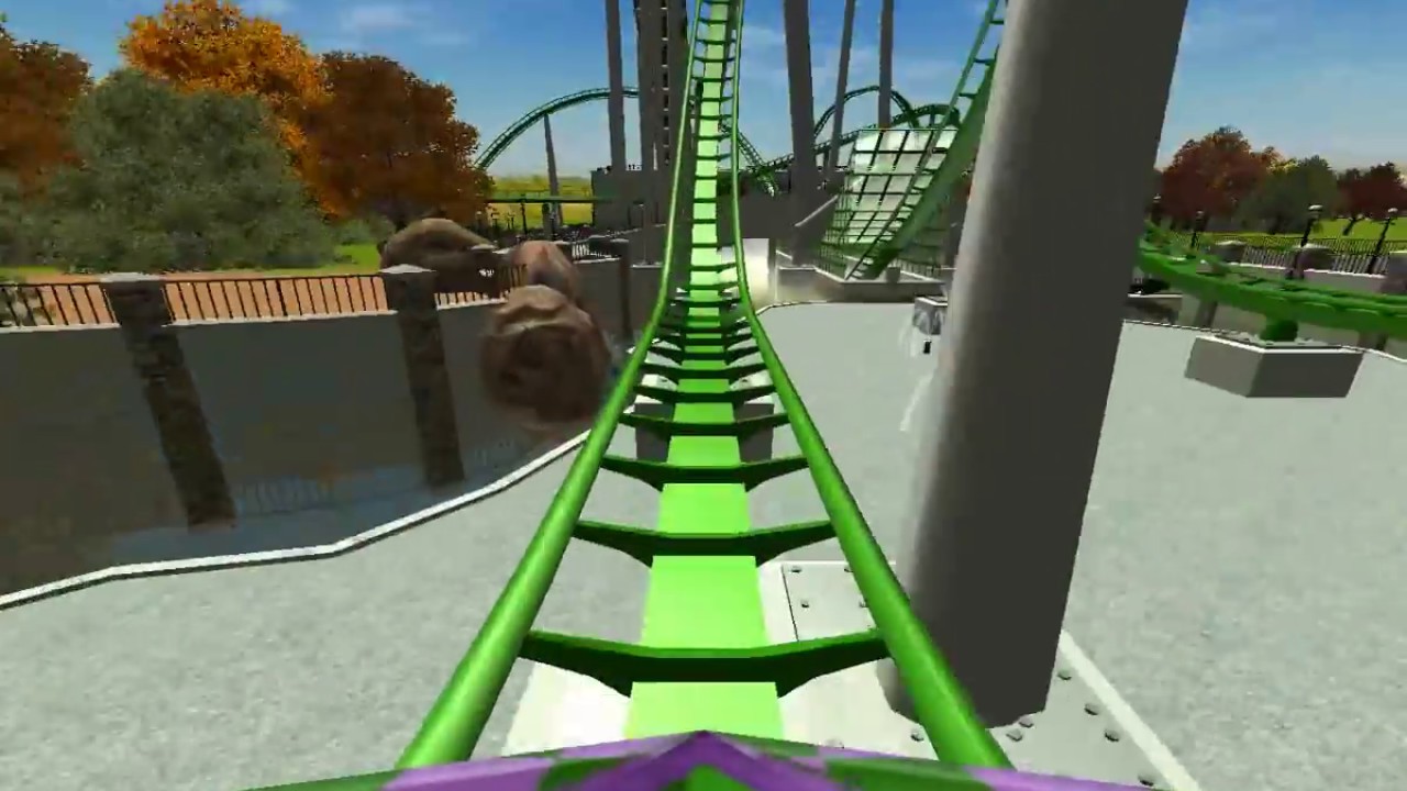 RCT3 The Incredible Hulk Recreation (POV Only) - YouTube
