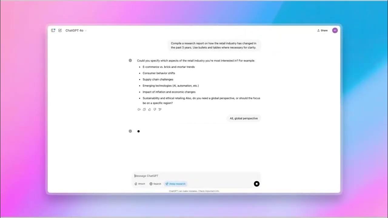 Deep Research - OpenAI - YouTube