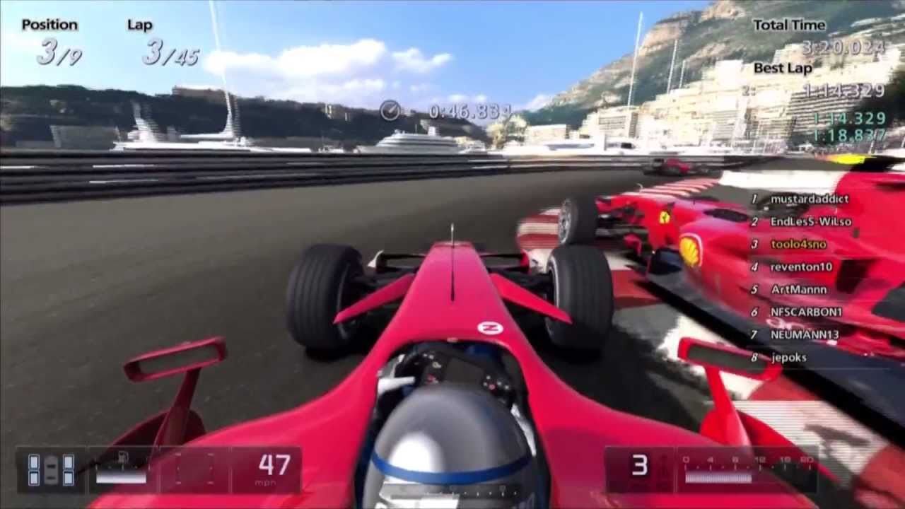 GT5 - GTPlanet F1 2011 Season - 110417 - Cote d'Azur (Monaco GP ...