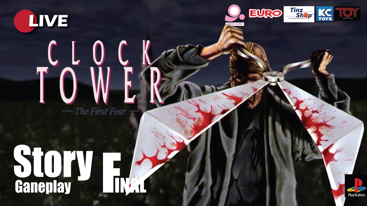 Clock Tower First Fear / Story Gameplay 1 / Playstation 1 - YouTube