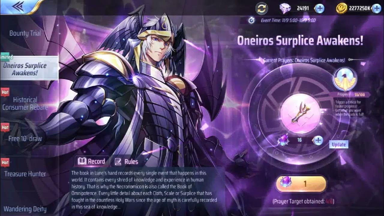 CR Oneiros em 11/09/2024 - YouTube