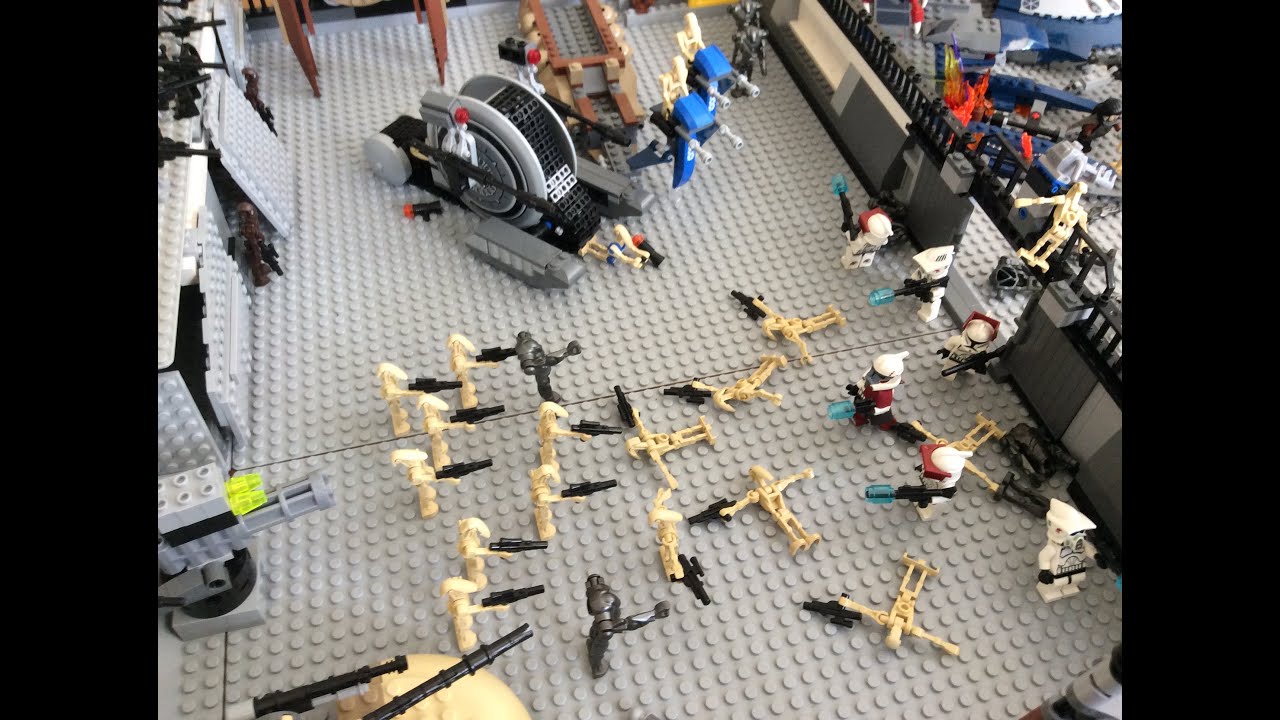 Lego Star Wars Droid base on Utapau MOC - YouTube