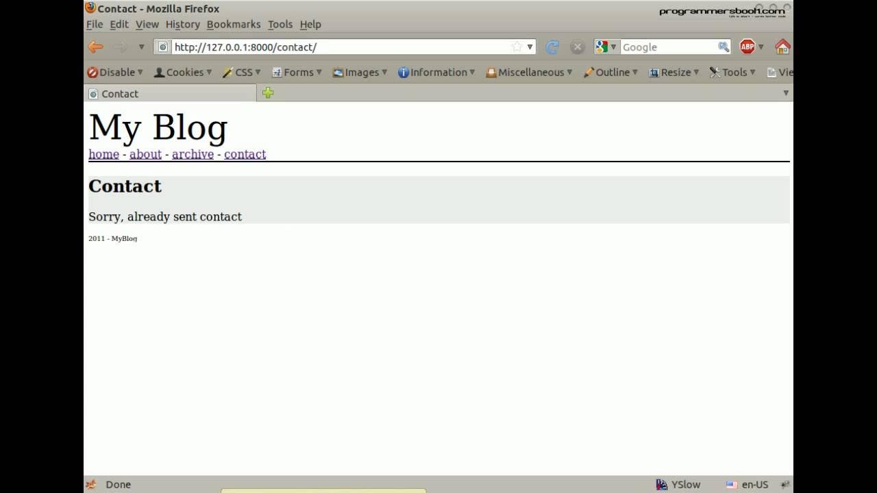 Sessions - Full Web Framework Python Django Tutorial XXV Blog - Windows/Linux/Ubuntu - YouTube