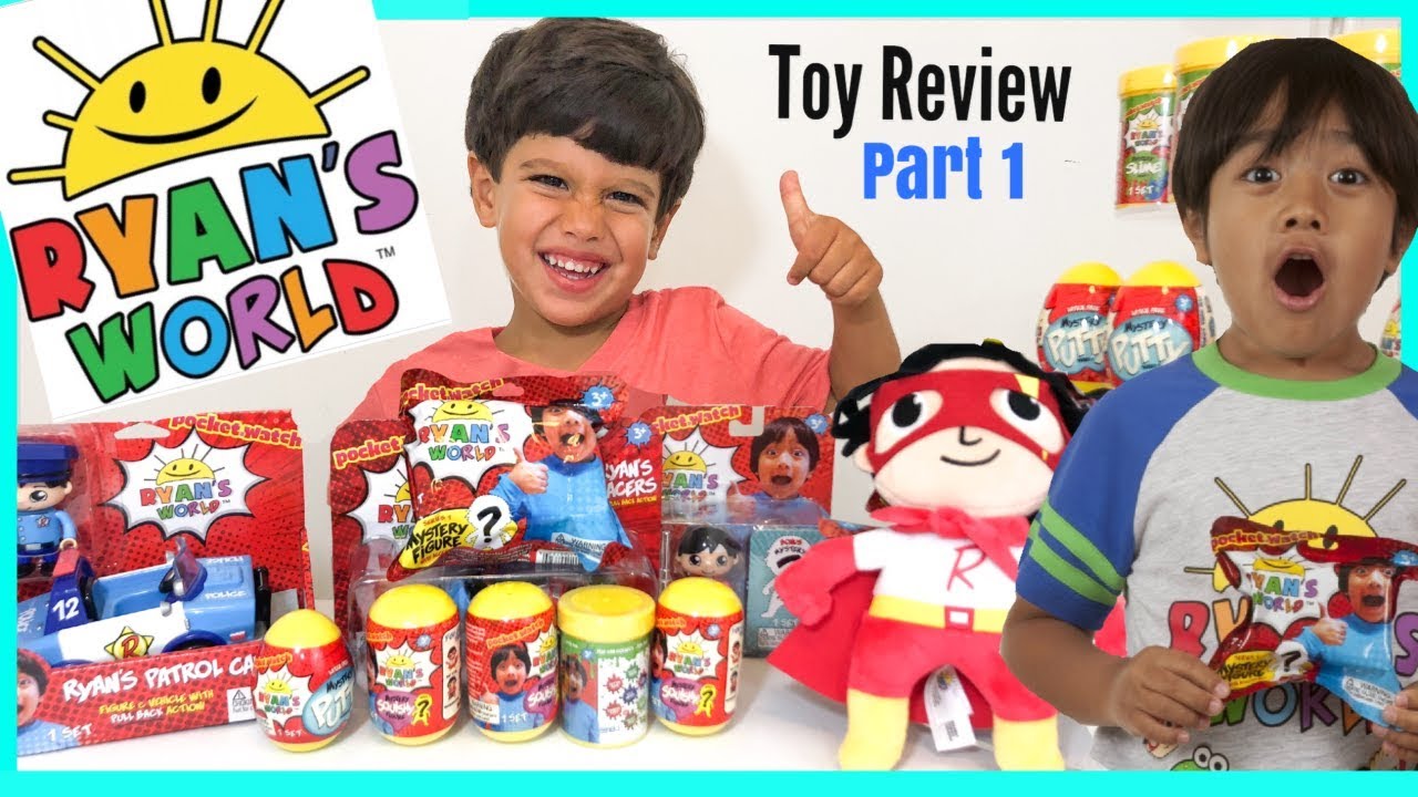 RYAN TOYS REVIEW/ NEW TOYS/ Marcelo Toys & More Reviewing Ryan's World ...
