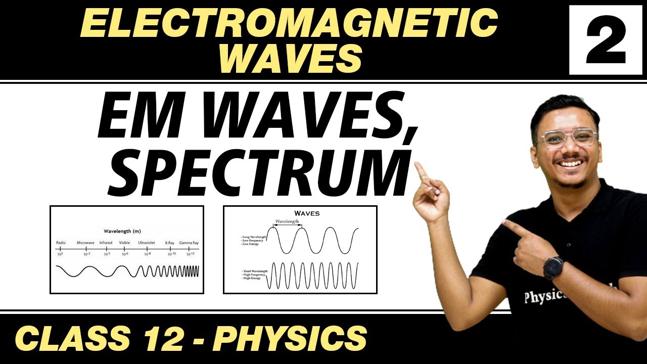 Electromagnetic Waves 02 : EM Waves, Spectrum | Class 12 NCERT - YouTube