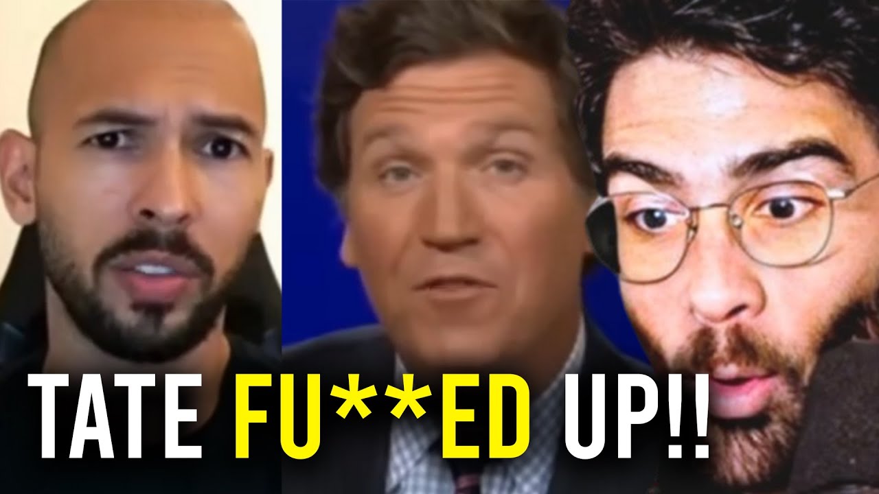 Andrew Tate CRYING on Tucker Carlson | Hasanabi - YouTube
