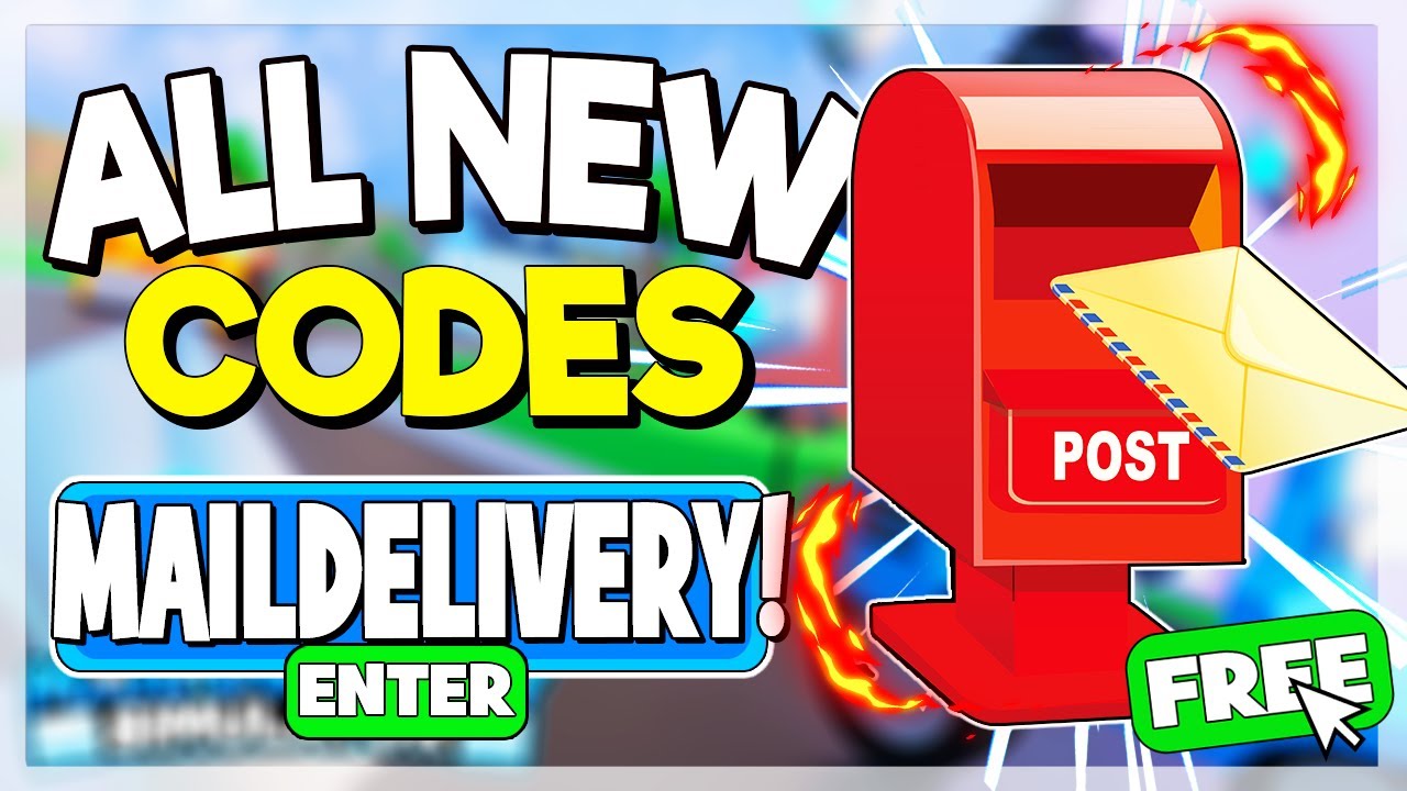 ALL ROBLOX ️Mail Delivery Simulator🚗 SECRET *OP* CODES? on 2021 - YouTube