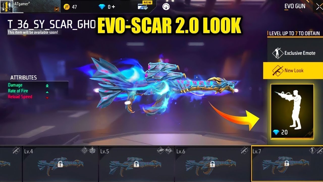 NEW EVO SCAR 2.0 GUN 💥 OB36 UPDATES || NEW CHARACTER 😍 NEW EMOTE!! # ...