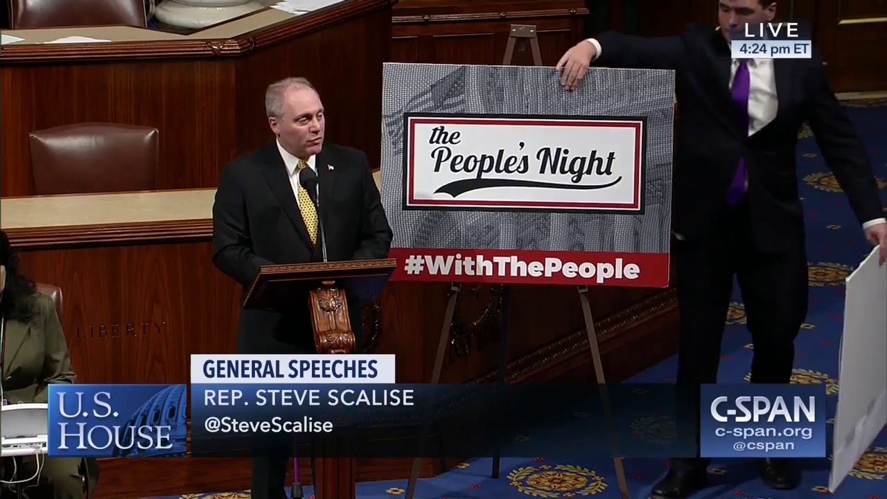 Whip Scalise House Floor Speech | January 29, 2019 - YouTube