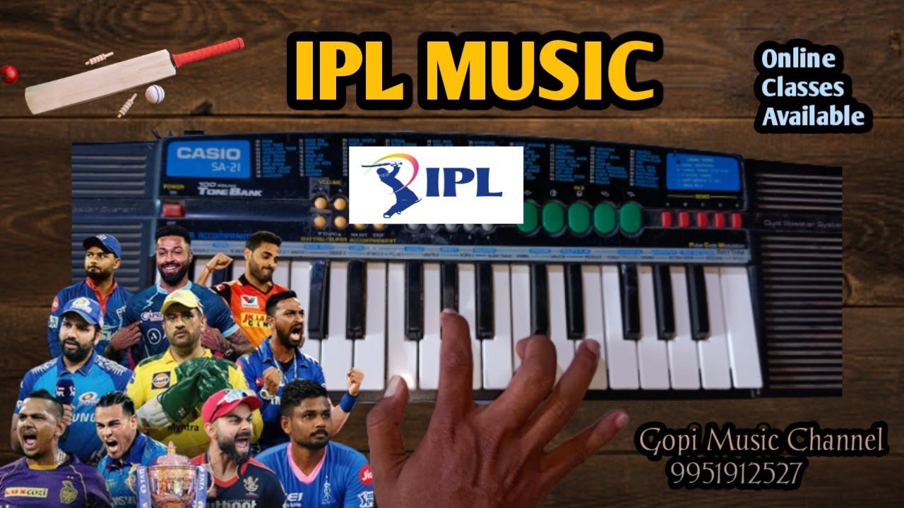 IPL Music Keyboard Tutorial | 9951912527 | Gopi Music Channel | - YouTube