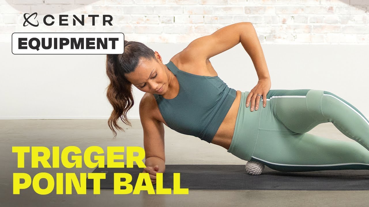 Centr fitness equipment demo: Trigger Point Ball - YouTube