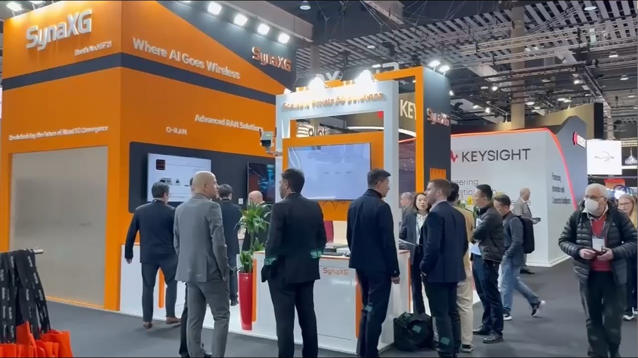 SynaXG Highlight Moments at MWC2025 - YouTube