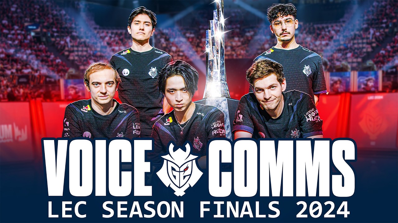 What it sounds like to win a League of Legends Grand Slam | LEC Season ...