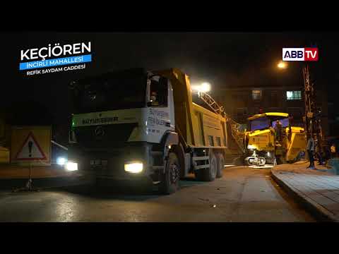 BÜYÜKŞEHİR ASFALT ATAĞINA DEVAM EDİYOR
