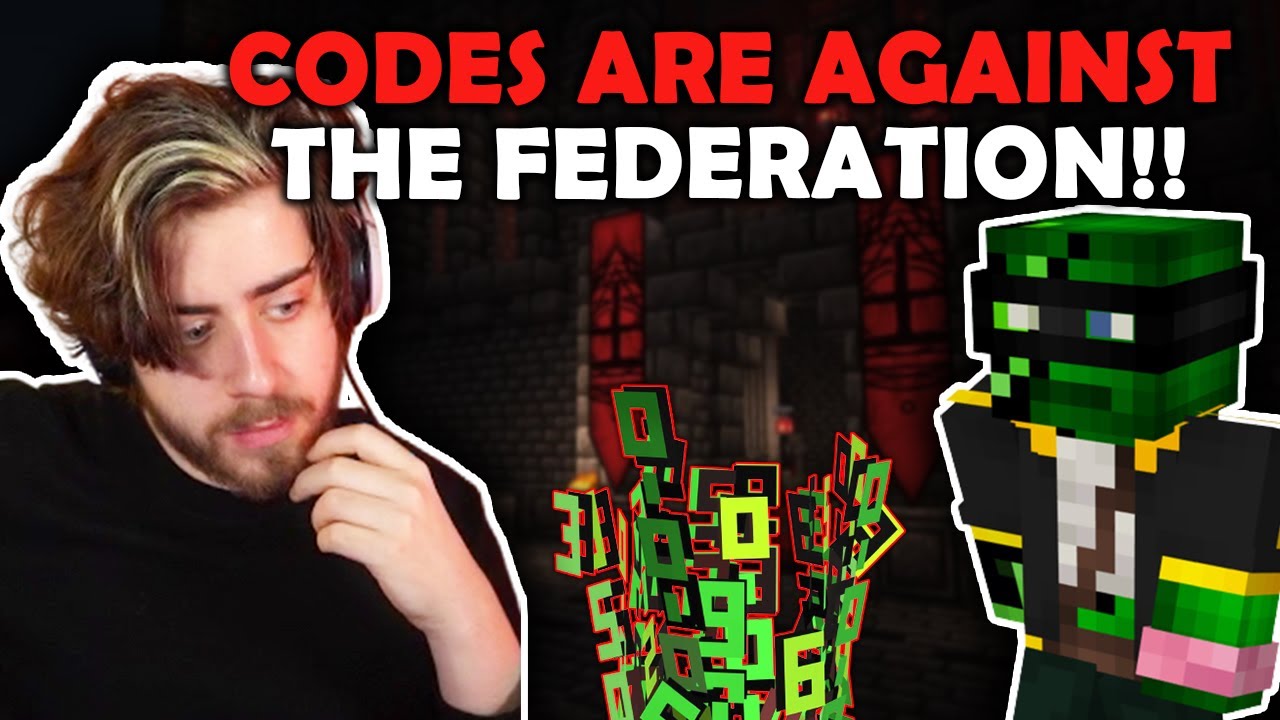 Etoiles ENLIGHTENS Cellbit On Everything About The CODE on QSMP - YouTube