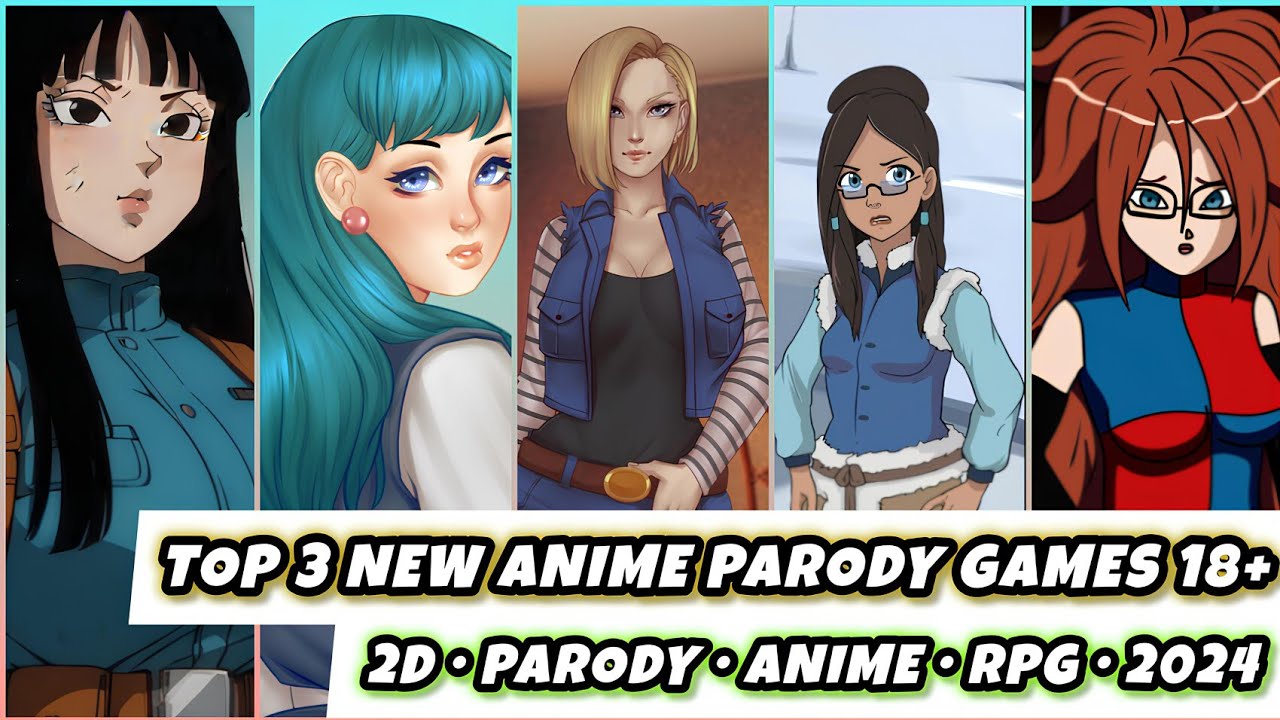TOP 3 NEW ANIME PARODY GAMES PART 2 - YouTube