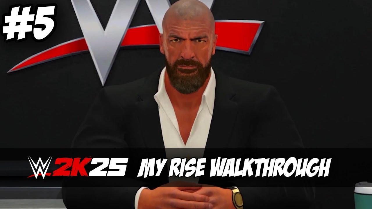 TRIPLE H MAKES A HUGE ANNOUNCEMENT! (WWE 2K25 MyRise) - YouTube
