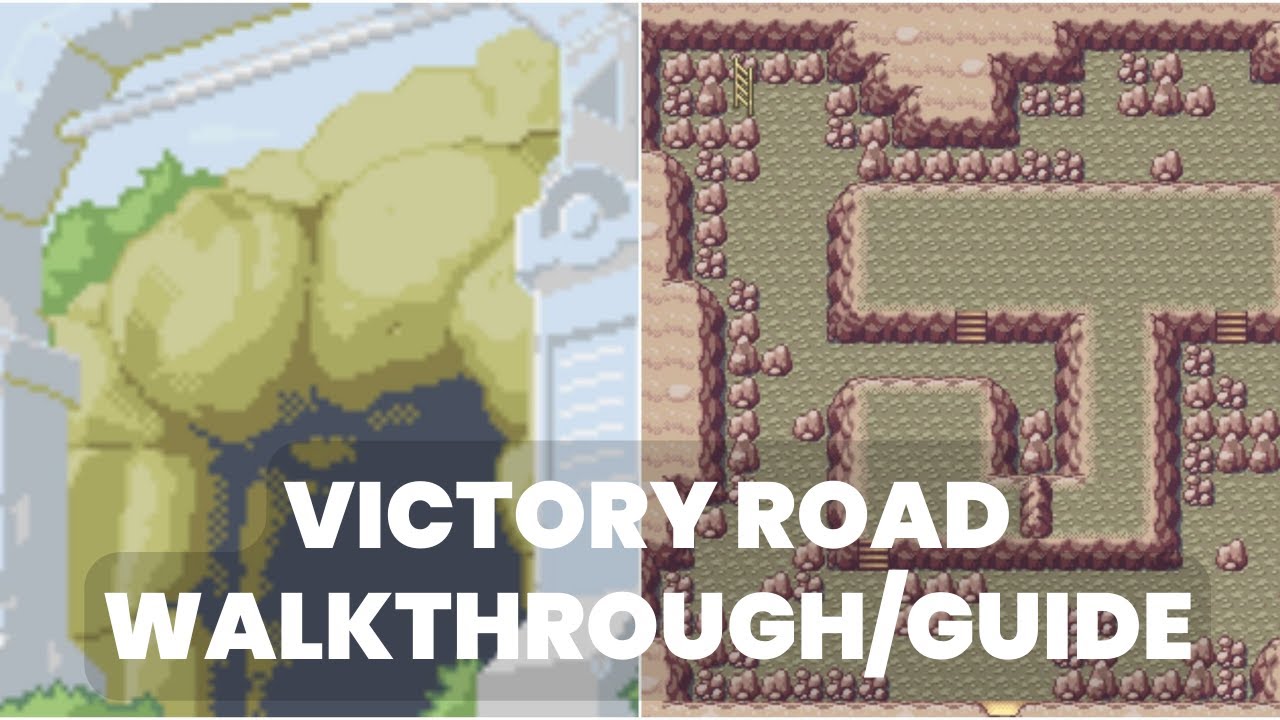 Victory Road Guide/Walkthrough - Pokémon FireRed and LeafGreen - YouTube