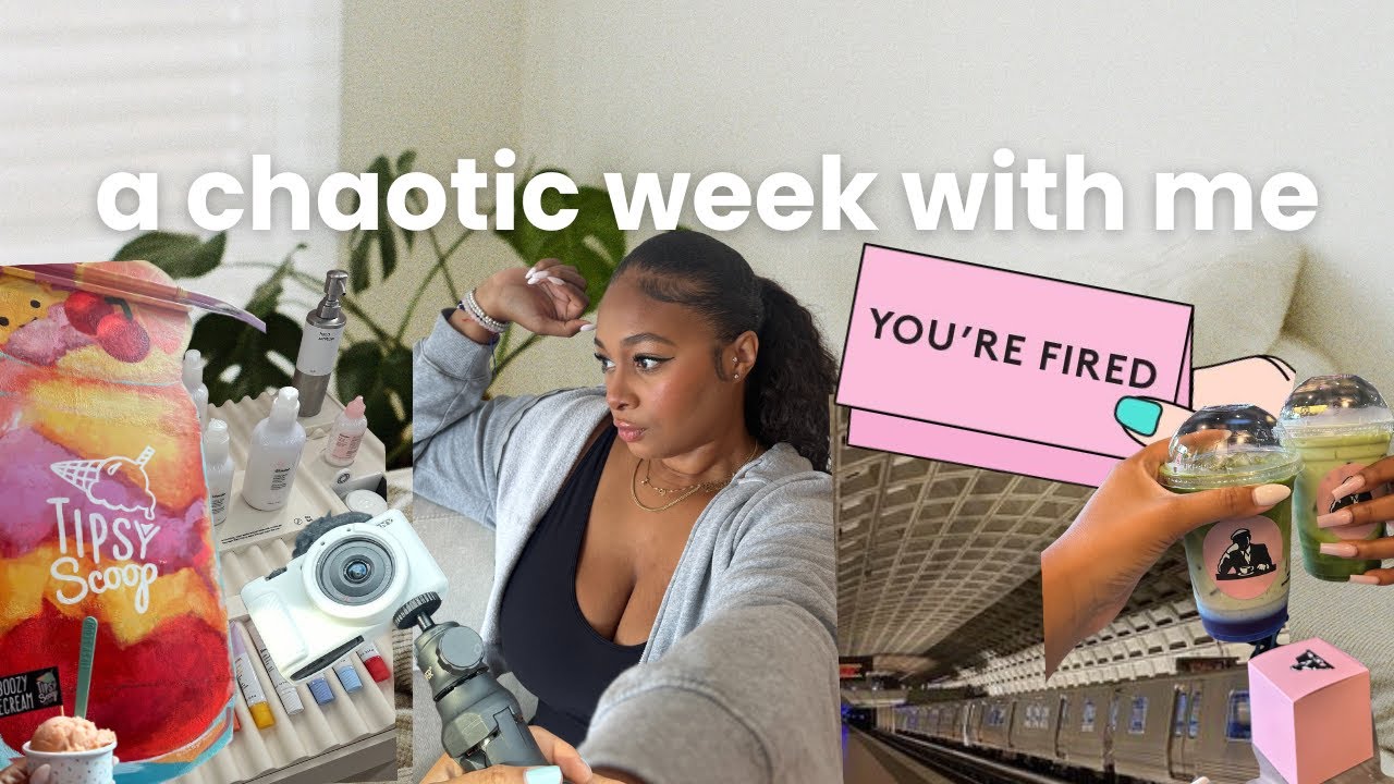 WEEKLY VLOG: I got fired??? trip to DC, bf's birthday, shopping, happy ...