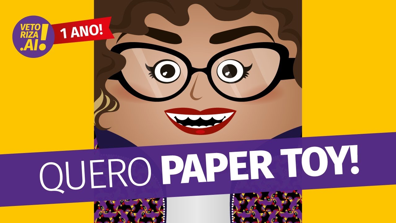 Como criar um PAPER TOY no Illustrator – 1 ANO de canal! - YouTube