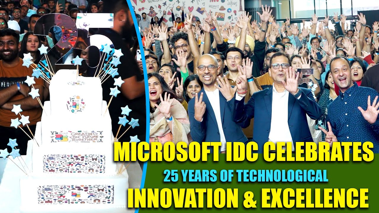 Microsoft IDC Celebrates 25 Years Celebrations | Microsoft India ...