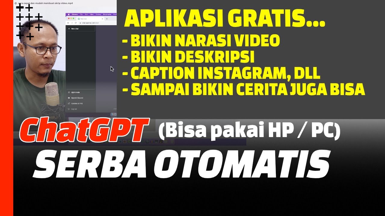 Cara Cepat dan Mudah Membuat Skrip Video dengan ChatGPT : bisa bikin ...