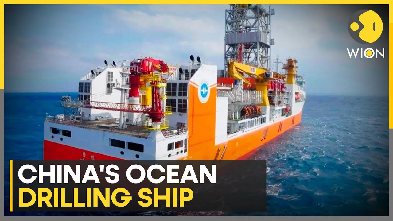 China Menxiang: Ocean drilling ship | First time humans reach the Moho ...